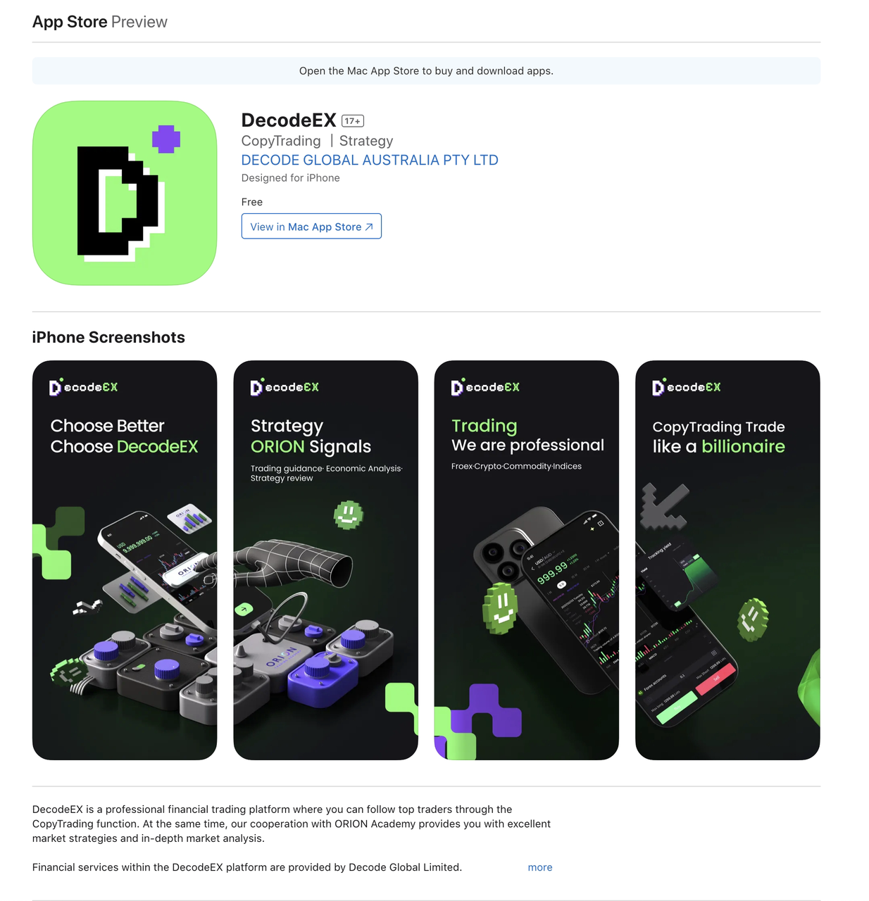Where can I find the download link for the app on both Apple and ...
